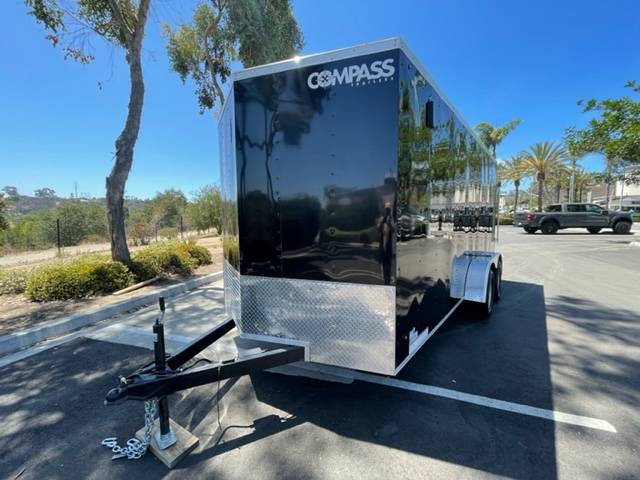 2021 Used Compass 7' x 16' Enclosed Trailer