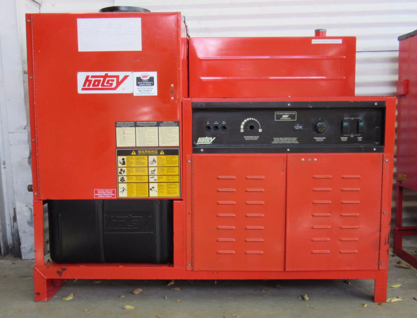 Used Hotsy S5730-3 Hot Water Diesel 8GPM @ 3000PSI Pressure Washer ...