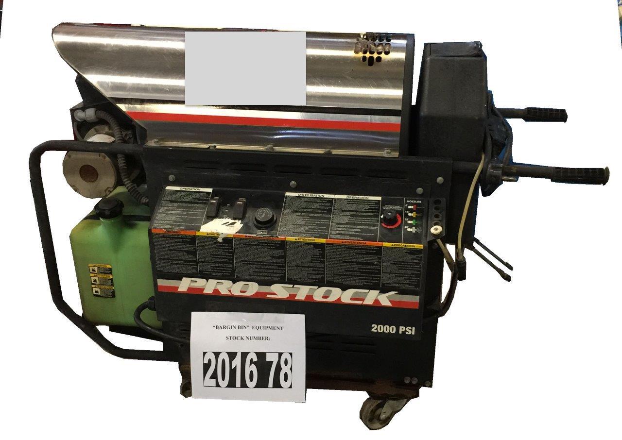 Used Pro Stock 2004 Hot 1PH Electric / Diesel 4.2GPM @ 2000PSI Pressure ...